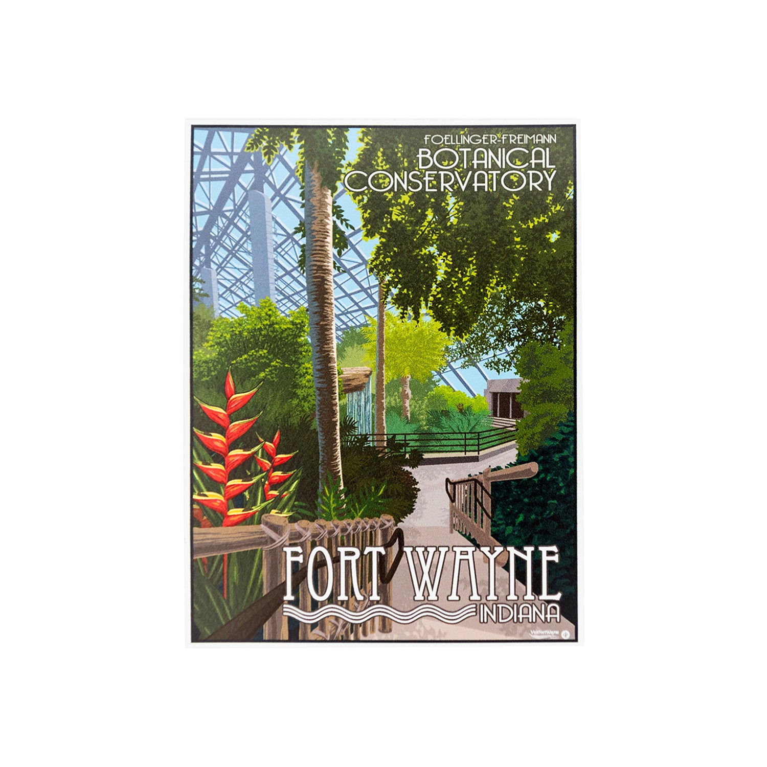 Phan Gear - Vinyl Decal | Visit Fort Wayne