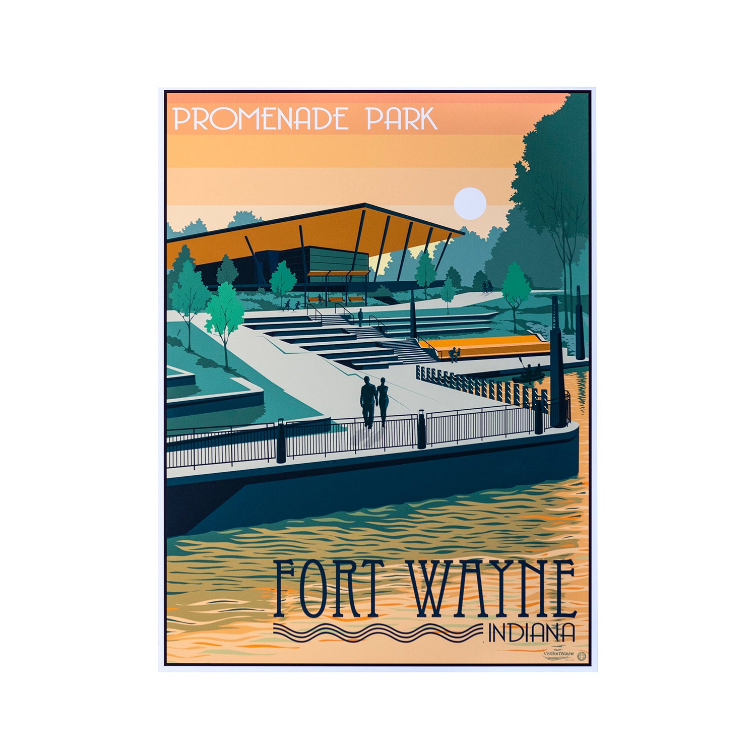 Phan Gear - 6" x 8" Print | Visit Fort Wayne